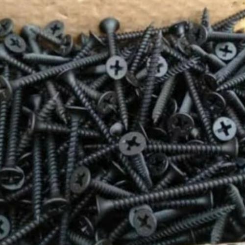 Jual scrup gypsum 6x11/2" 4cm scrup gypsum hitam tajam per 100pcs ...