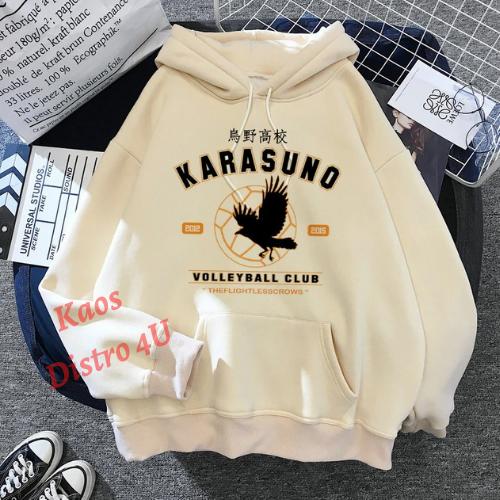 Jual Jaket Hoodie Haikyuu Karasuno / Sweater Hoodie Anime Jepang ...