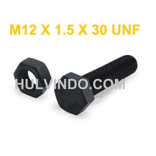 Jual BAUT BAJA HTB GRADE 8.8 + MUR|8| UNF M12 X 1.5 X 30 - 8.8 htm ...