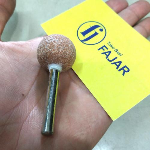 Jual Batu gerinda grenda botol bulat kinik diameter 25 mounted stone ...