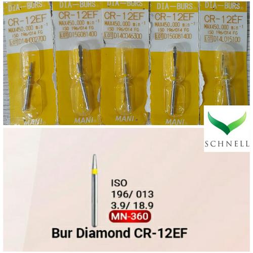 Promo Diamond Bur Mani CR / Manibur Hologram Original - CR-12EF - Kota Surabaya - Schnell dental ...
