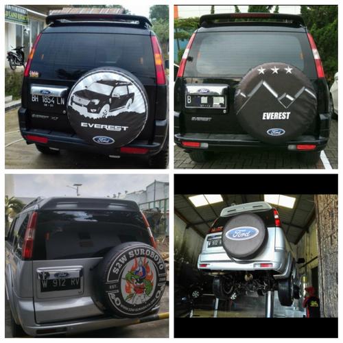Jual Cover ban Sarung Ban Serep Mobil Ford Everest Kualitas Gold Custom ...