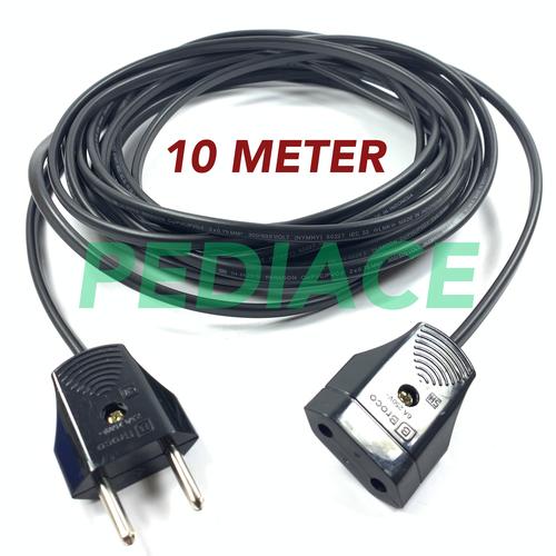 Jual Colokan Kabel Sambung Extension 10 Meter 2x0.75mm Male - Female ...