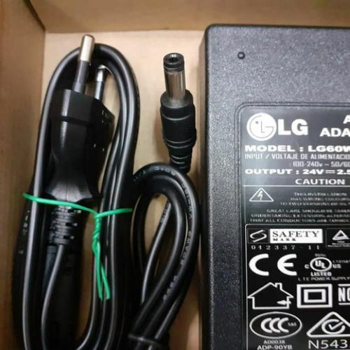 Jual Adaptor TV LG LCD LED 24V 2,5A Original Pabrik New Best Power ...