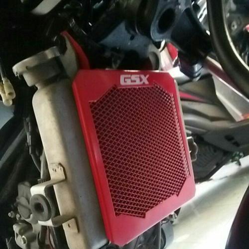 Jual Cover radiator GSX 150 R Cover radiator GSX 150 S - Hitam ...