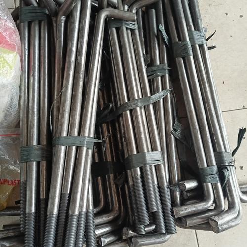 Jual Besi angkur 3/4inch (19mm) x 60cm St 41+ 2mur + 1 ring plat - Kab ...