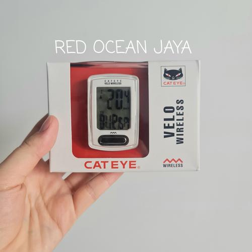 Jual cat eye velo wireless speedometer cateye white or red merah atau ...