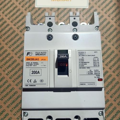 Jual MCCB Breaker NFB Fuji BW 250 JAG 3POLE 175-250A Fuji 30kA BW250JAG - Jakarta Pusat ...