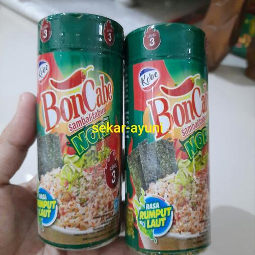 Jual bon cabe level 3 rasa nori rumput laut kobe bon cabe nori 35 gr ...