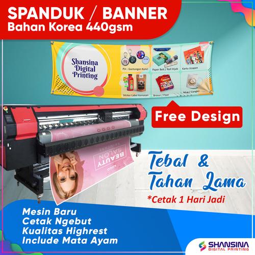 Jual SPANDUK / BANNER KORCIN 440GR [CUSTOM] - Kota Tangerang Selatan ...