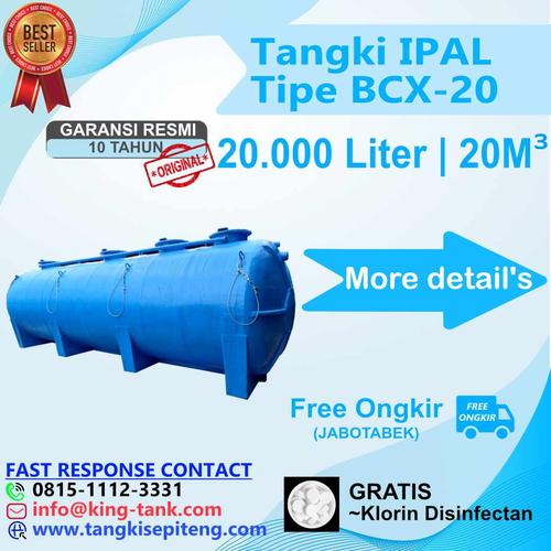 Jual IPAL BIOFILTER SEPTIC 20m3 - Kab. Tangerang - Titanium-X | Tokopedia