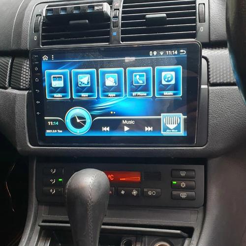 Jual Head Unit Android BMW E46 layar 9 inch plug and play DYNAVIN ...