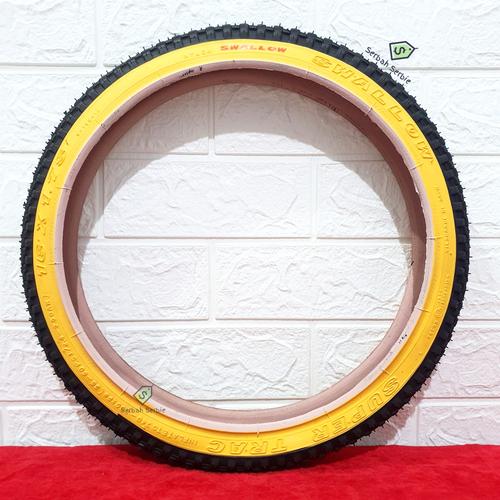 Jual BAN LUAR SEPEDA 16X1.75 SWALLOW 16 X 175 1.75 DELI TIRE HITAM LIST MERAH 16X175 LIPAT ANAK ...
