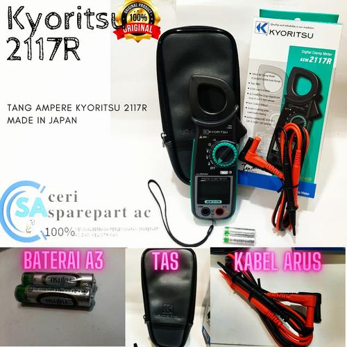 Jual Kyoritsu 2117R digital clamp meter tang cek ampere ac japan ...