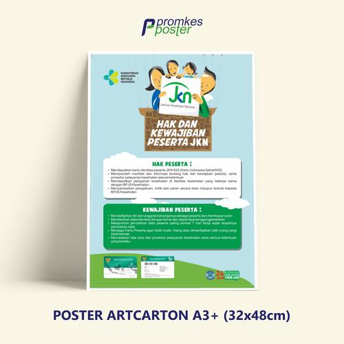 Jual Poster Kesehatan Hak dan Kewajiban Peserta JKN - Kab. Tangerang ...
