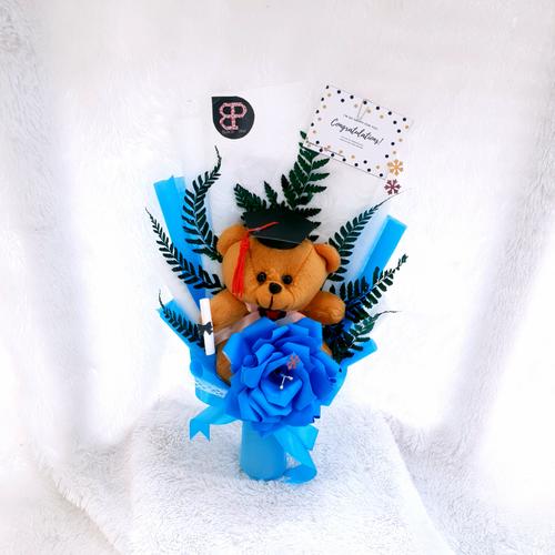 Jual Buket Bunga Boneka Wisuda - Bucket Graduation - Pink - Kota ...