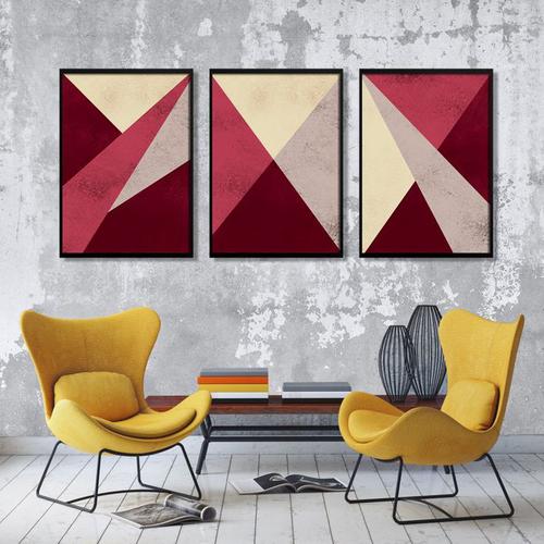 Jual LUKISAN PANEL,DIN DING RUANG TAMU 3 PCS UKURAN 40 X 60 CM - Kab ...