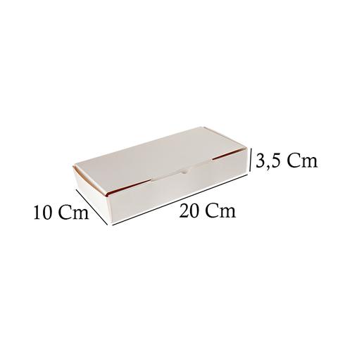 Jual Box full putih bahan softbox / ivory model top lock untuk kotak ...