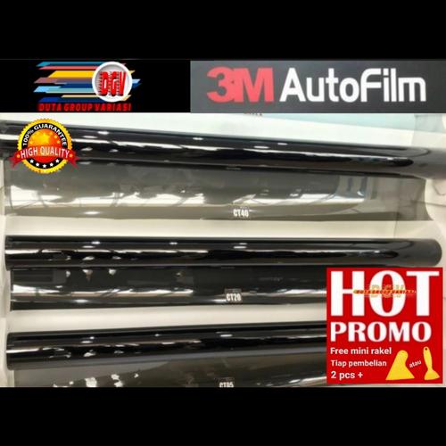 Jual kaca film mobil terbaik merk 3M Black Beauty super prenium berlogo 3M - 40%, LEMBARAN ...