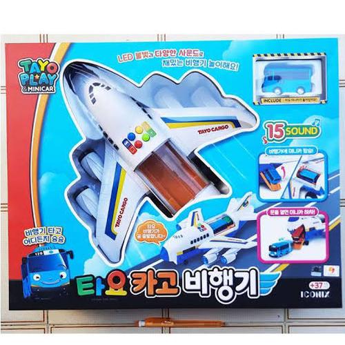 Jual Tayo Little Bus Tayo & Cargo Airplane Playset Original Iconix ...