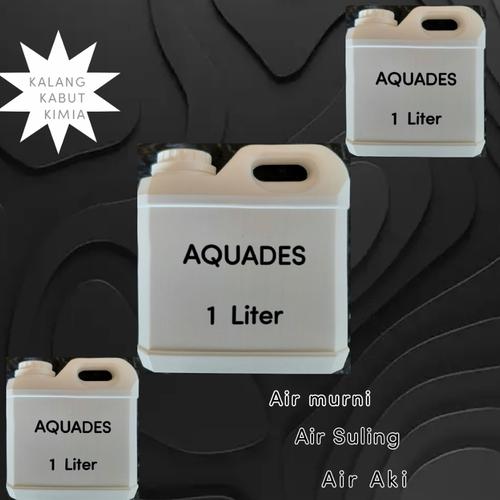 Jual Aquadest / Akuades / Aquades / Air Aki Radiator - 1 Liter ...