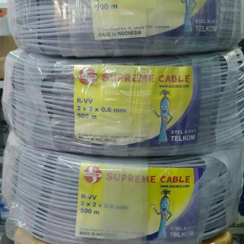 Jual Kabel Telpon isi 4 Supreme Potongan/Eceran - Jakarta Pusat - Herna ...