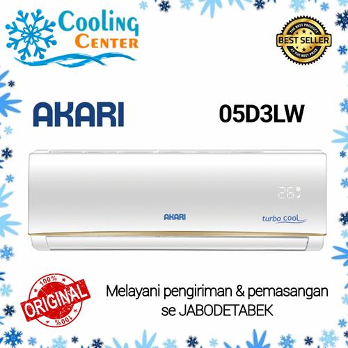 Jual AC AKARI 1/2 PK A - 05D3LW AC AKARI 0,5 PK + PASANG INSTALASI ...