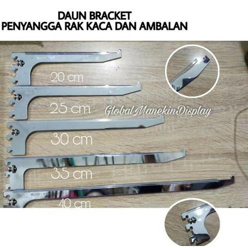 Jual Bracket Kaca Dinding Bracket Ambalan Kaca - 25cm - Kota Tangerang ...