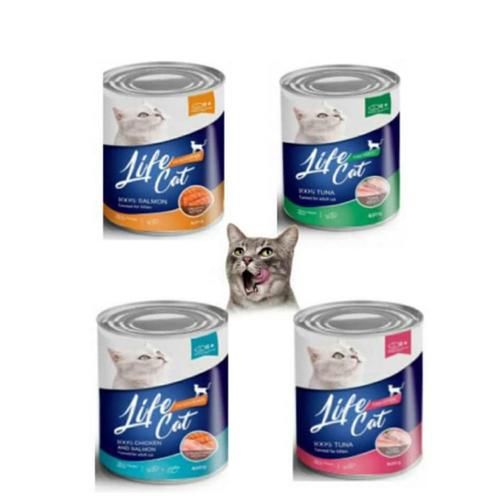 Jual Life cat kaleng kitten & adult 400 gr lifecat - kitten tuna - Kab ...