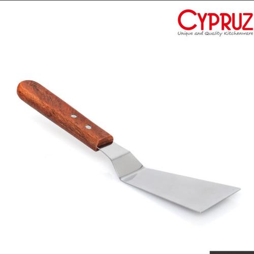 Jual Jeju Sodet Turner Teppanyaki 0575J Spatula Stainless Gagang Kayu ...