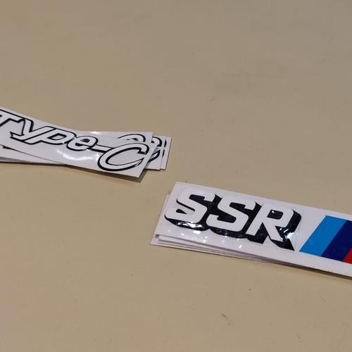 Jual stiker velg ssr type c decal cutting - Kota Semarang - BRASCO ...