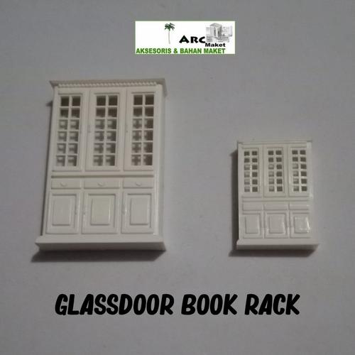 Jual Miniatur Glassdoor Book Rack (Rak Buku) Skala 1:30 & 1:50 untuk ...
