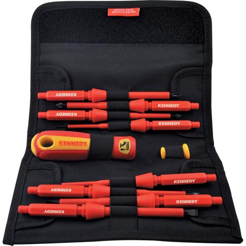 Jual INSULATED INTERCHANGEABLE SCREWDRIVER SET 10-PCE KENNEDY ...