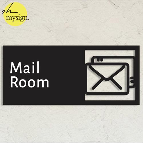 Jual Mail Room Sign Akrilik Acrylic Sign Ruang Mail Modern - Jakarta ...