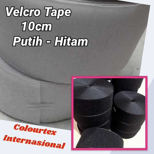 Jual Perekat / Velcro Tape / Hook and Loop 10 cm [Roll] - Putih ...