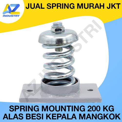 Jual PER SPRING MOUNTING INDUSTRI / PER SPRING DUDUK MESIN 200 KG ALAS ...