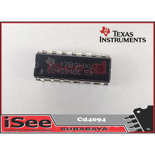 Jual IC CD4094BE CD4094 4094BE HCF CD 4094 DIP 16 CMOS Integrated ...