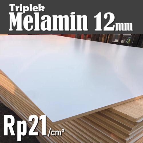 Jual Triplek Melamin 12mm Custom Harga /cm Triplek Putih Doff 12 mm ...