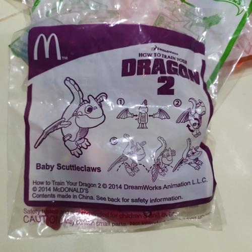 Jual Baby Scuttleclaws How To Train Your Dragon 2 Happy Meal MC Donalds ...