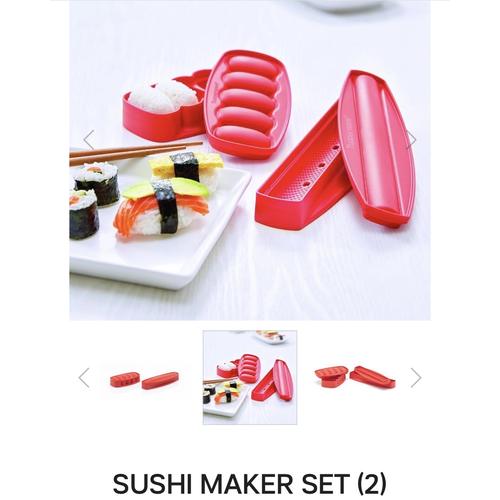 Jual Tupperware pencetak adonan/sajian spt Shushi,nasi Kepal, Lemper ...