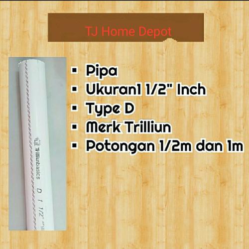 Jual Pipa Trilliun basic D 1 1/2" harga per meter - Kab. Cilacap - TJ ...
