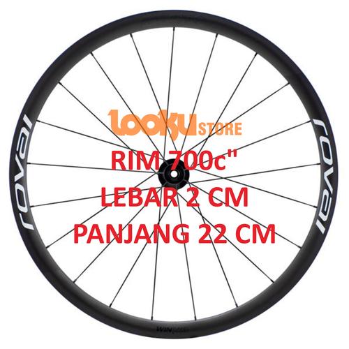 Jual stiker rim ROVAL CLX sticker sepeda road bike decal mtb fixie ...