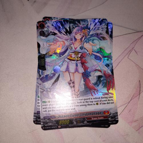 Jual Kartu Vanguard Overdress DBT01 EN Stealth Fiend Shigamanago Holo ...