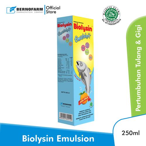 Jual Biolysin Emulsion Multivitamin Pertumbuhan Tulang & Gigi Anak ...