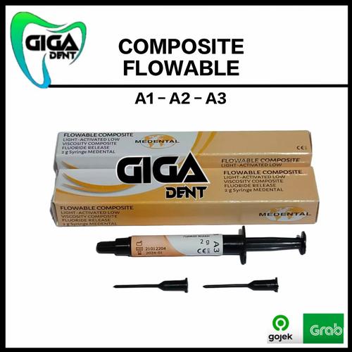 Jual COMPOSITE FLOWABLE MEDENTAL - A2 - Kota Bekasi - giga_dent | Tokopedia