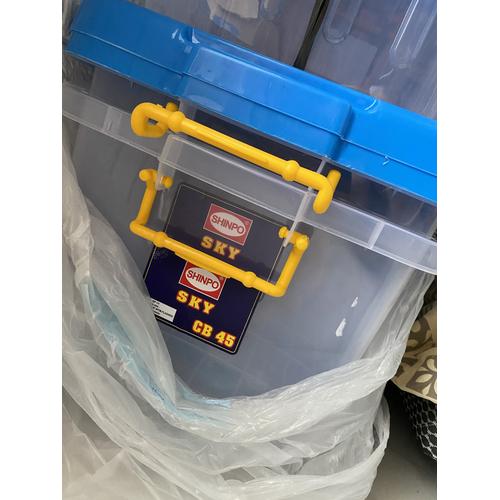 Jual box container plastik 45 liter/ box cb 45/ box cb 60/khusus gojek ...