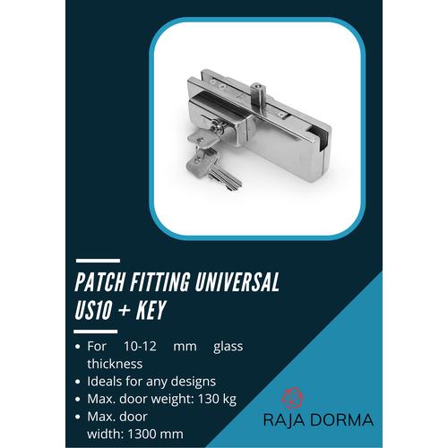 Jual Dorma Patch Fitting Universal US 10+Key PT US10 Dormakaba - Jakarta Pusat - RAJA DORMA ASLI ...