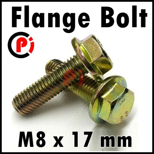 Jual Flange Bolt M8 x 17 mm Baut Flanged M8x17 Panjang 17mm Cocok Untuk ...