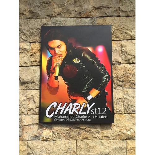 Jual Charly Van Houten ST12 Setia Band Poster Kayu Dekorasi Dinding ...