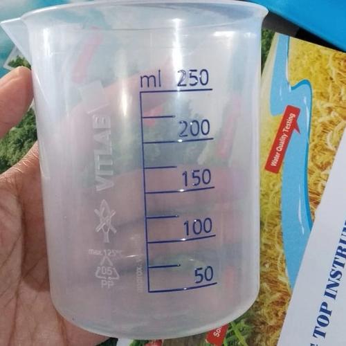 Jual BEAKER PLASTIK 2000 ML BEAKER PP 2000 ML VITLAB - Kota Surabaya - samudra kimia | Tokopedia
